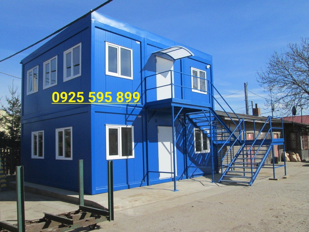 Nhà Panel khung Container ghép | Thi Công Nhà Container