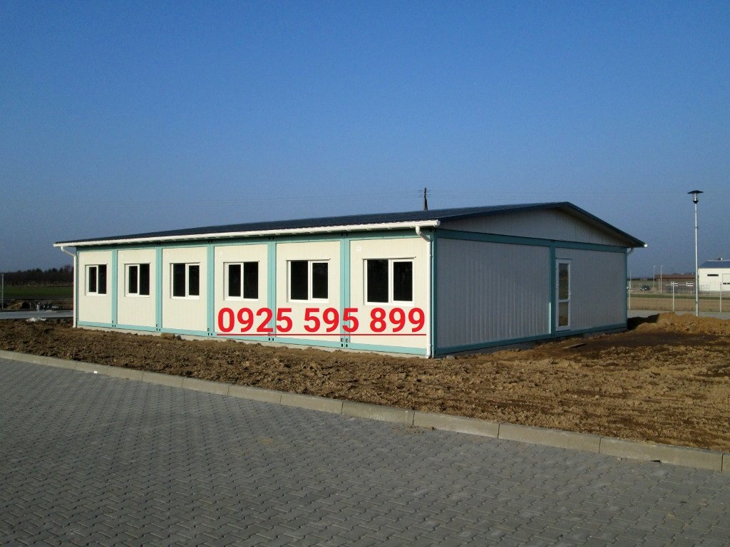 Nhà Panel khung Container ghép | Thi Công Nhà Container